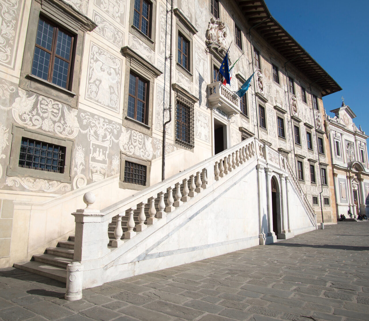Scalone di ingresso | Piazza dei Cavalieri